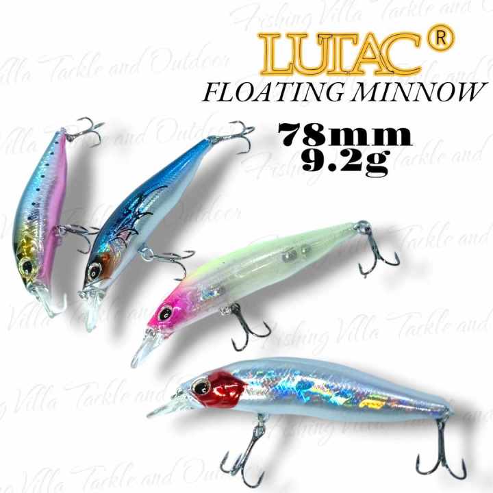 LUTAC Floating Minnow Lure | Lazada PH