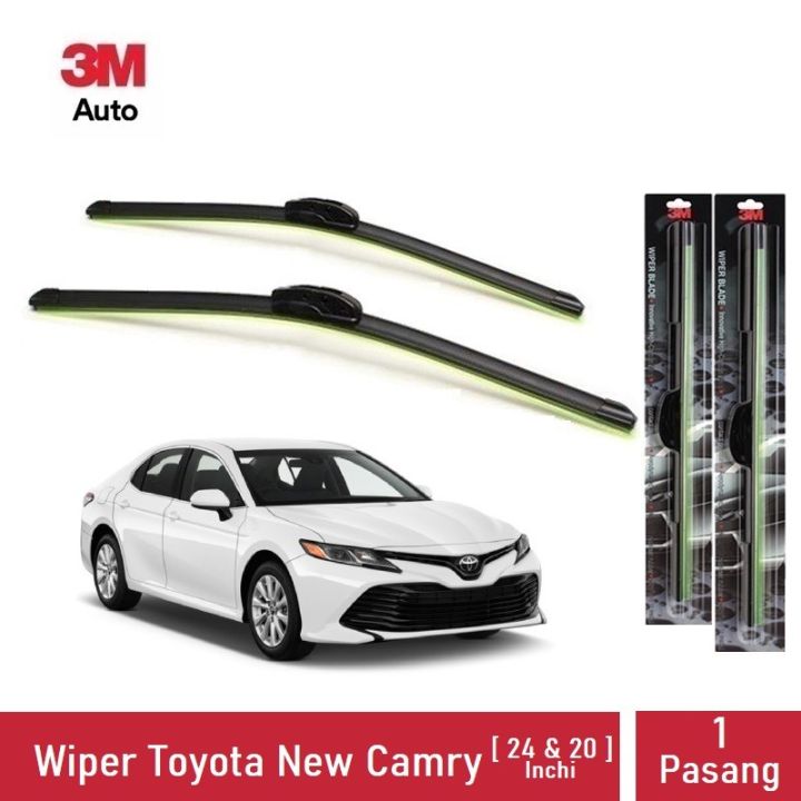 3M Wiper Frameless Mobil New Camry - 24 dan 20 inch | Lazada Indonesia