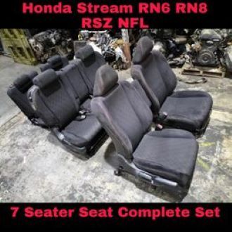 Honda Stream RN6 RN8 RSZ NFL 7 Seater Seat Complete Set / Car Cushions ...
