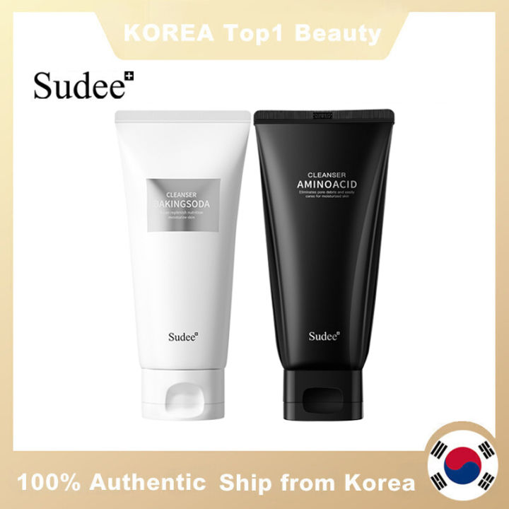 SUDEE Amino Acid Refined Moisturizing Cleanser 120ml & SUDEE Baking Soda Cleansing Foam 120ml ...