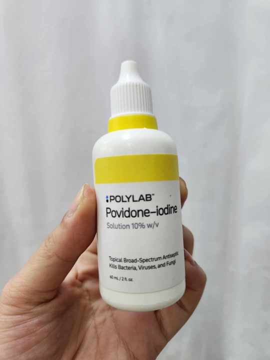 Polylab Povidone Iodine Solution 60ml | Lazada