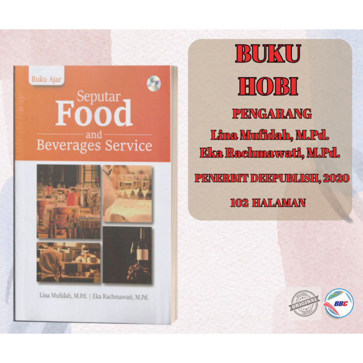 BUKU AJAR SEPUTAR FOOD AND BEVERAGES SERVICE | Lazada Indonesia