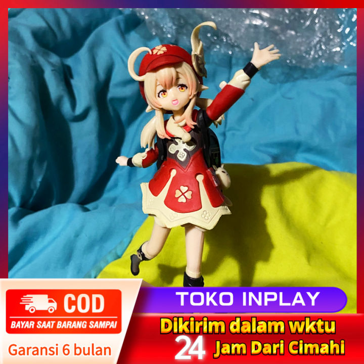 Mainan Action Figure Model Anime Impact Klee Genshin Impact Paimon ...