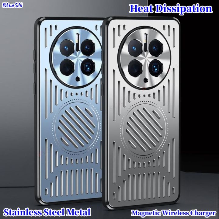 Tản nhiệt hợp kim nhôm sang trọng Ốp bảo vệ cho Huawei Pura 70 Ultra Mate 70 60 P60 P50 Honor ...