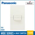 Panasonic Wide Series 4 Way Switch - 1, 2, 3 Gang or Device Only ...