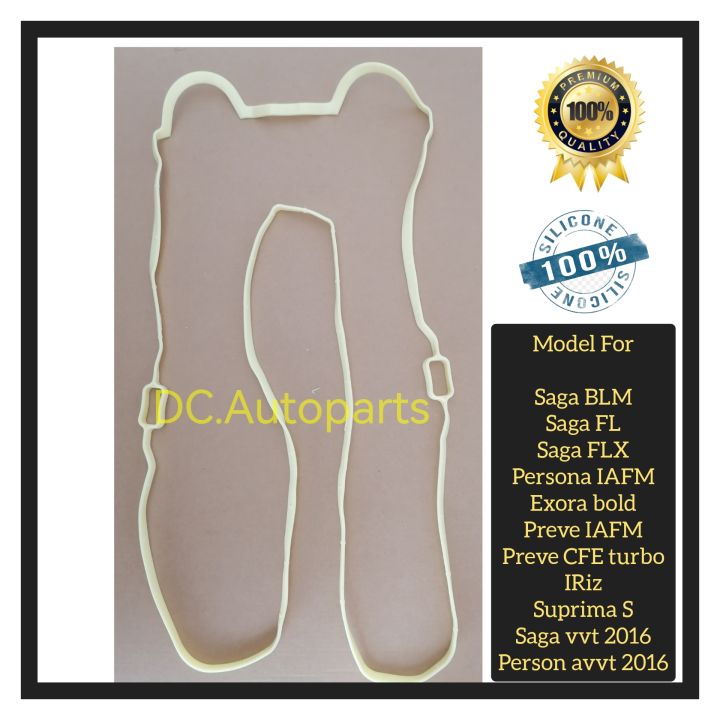 100% SILICONE VALVE COVER GASKET PROTON SAGA BLM FL FLX PERSONA EXORA ...