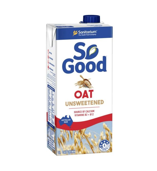 So Good Oat Unsweetened (Australia Imported) โซกู๊ด นมข้าวโอ๊ต รสจืด ...