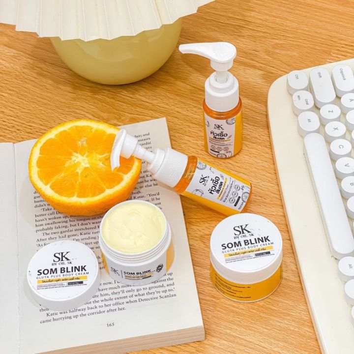 ส่งฟรี SK som blink สารสกัดอัดแน่น หอม อ่อนโยน กุ้ผิวเสียจากแดด ...