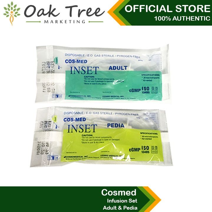 Cosmed 50Pcs Pack Infusion Set - Macroset And Microset | Lazada PH