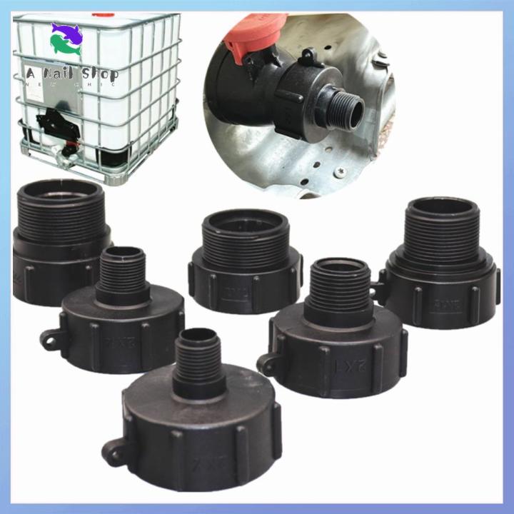 A NAIL SHOP Plastic IBC Ton Barrel Connector IBC S60 IBC Tank Adapter ...