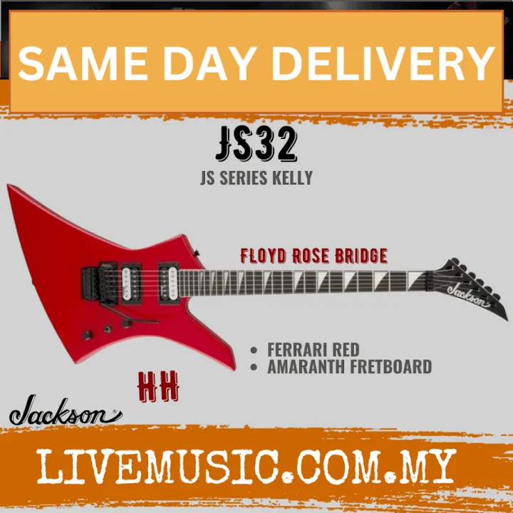 Jackson JS32 - JS Series Kelly Electric Guitar Amaranth Fretboard ...