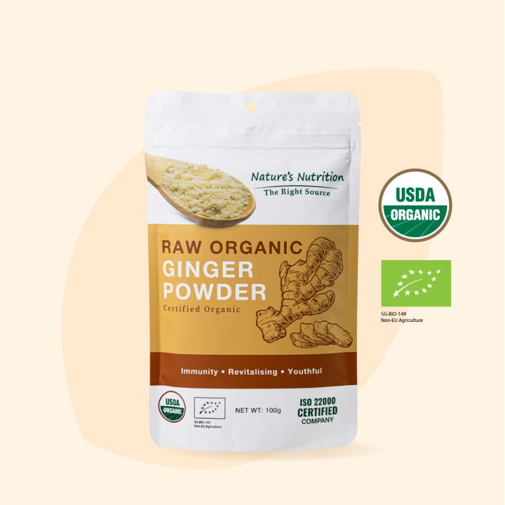 Nature's Nutrition Organic Ginger Powder 100g | Lazada Singapore