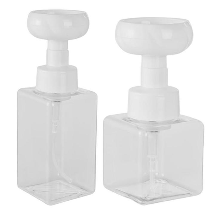 Foam Soap Dispenser 450ml Flower Shaped Foam Refillable Hand Soap ...