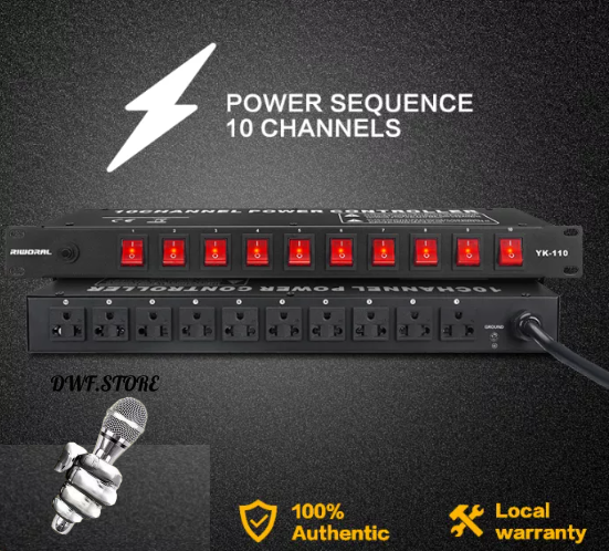 10 Channel Power Controller 10 Power Switches Effective protection of ...
