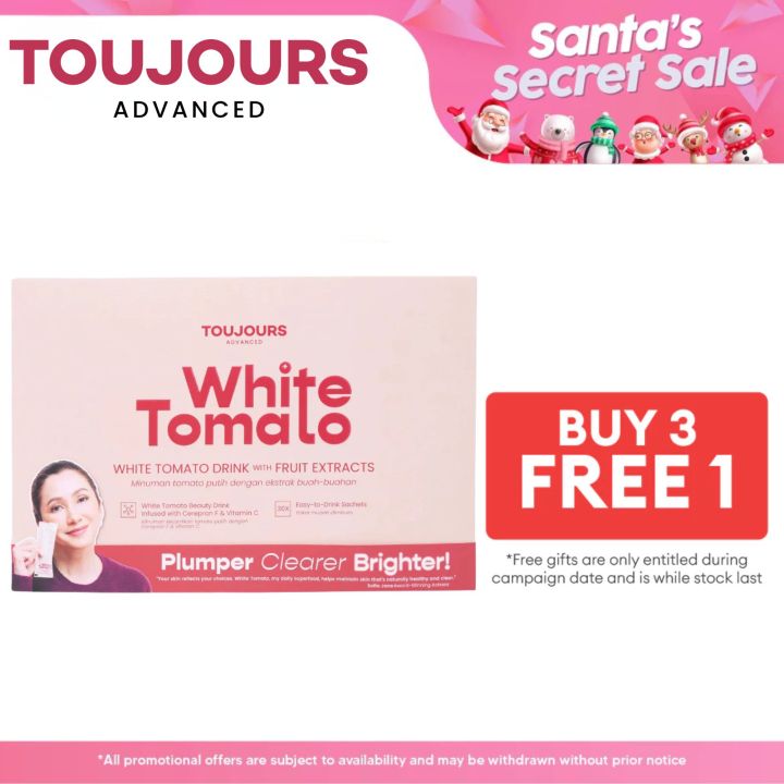 Toujours White Tomato Collagen Drink 30’s | Glowing Skin & Anti-Aging ...