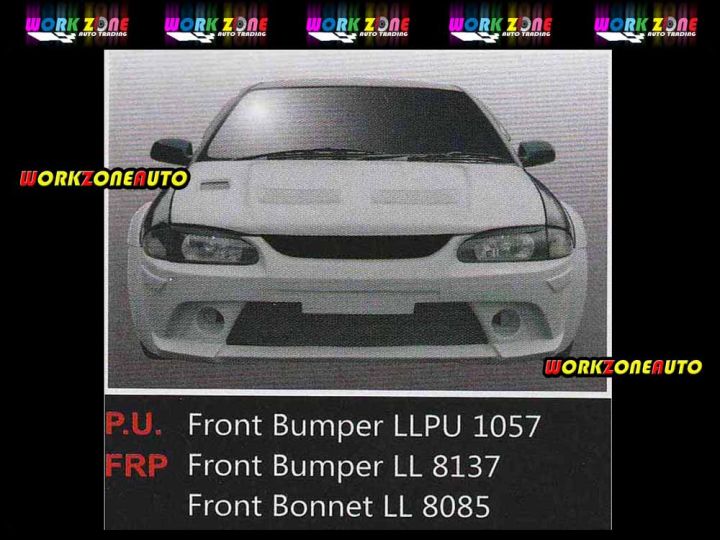 LLPU1057 Proton Satria PU Front Bumper (CPS) Body kit Bodykit | Lazada