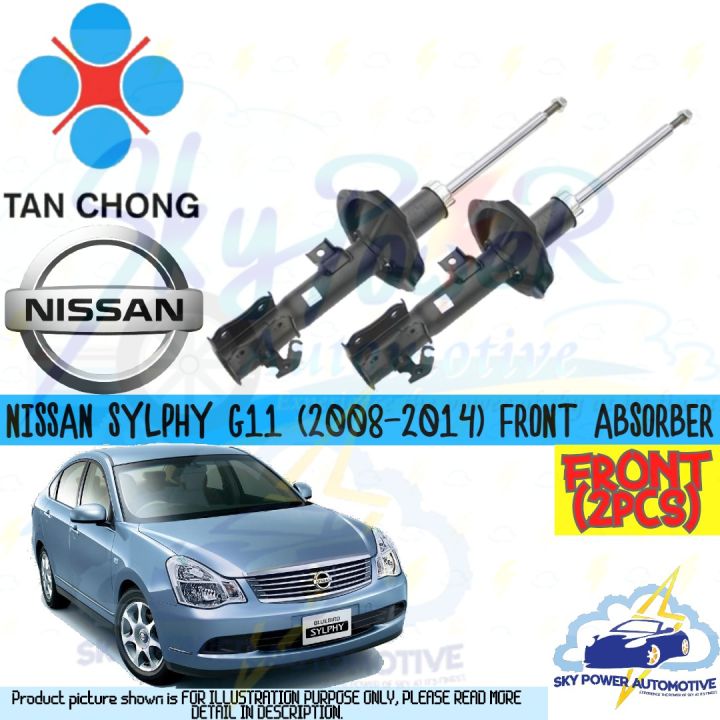 NISSAN SYLPHY G11 (2008-2014) 100% TAN CHONG ORIGINAL (GENUINE) SHOCK ...