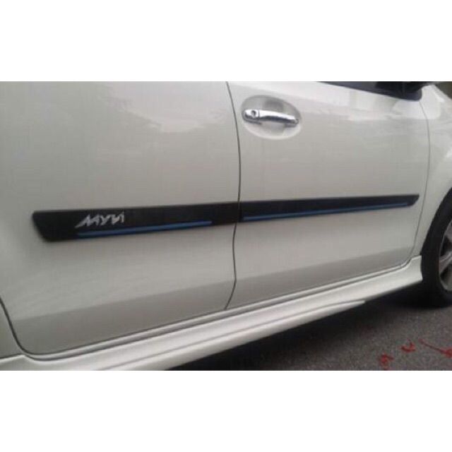 Perodua Myvi 11 - 15 lagi best icon body door lining with chrome liner ...