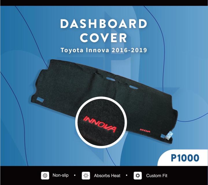 TOYOTA INNOVA 2016 to 2024 DASHBOARD COVER / DASH BOARD PROTECTOR ...
