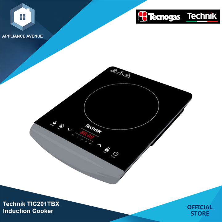TECHNIK TIC201TBX TABLE TOP INDUCTION COOKER 1 Induction Zone, High ...