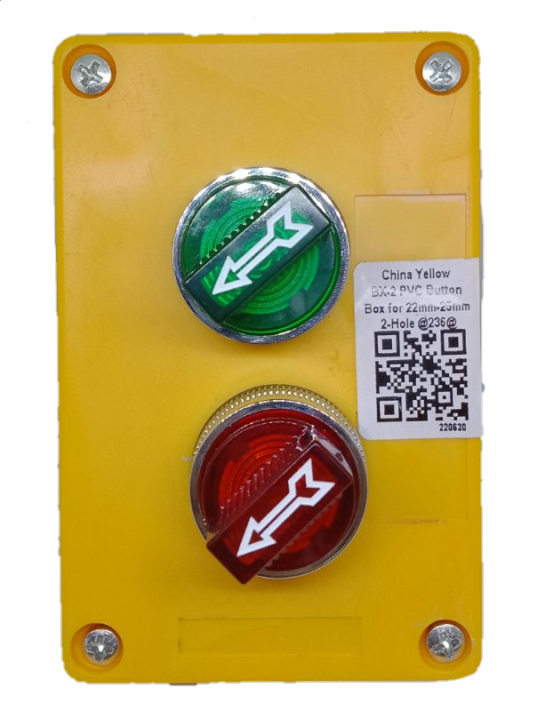 Illuminated Selector Switch Red 3 Position/Green 3 Position 22mm 3A ...