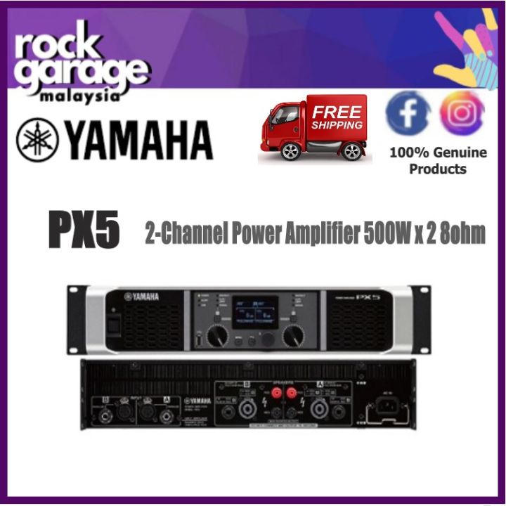 Yamaha PX5 2-channel Power Amplifier ( PX-5 / PX 5 ) | Lazada