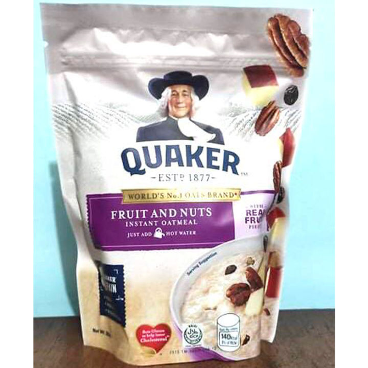 Quaker Fruit and Nuts Instant Oatmeal 350g | Lazada PH