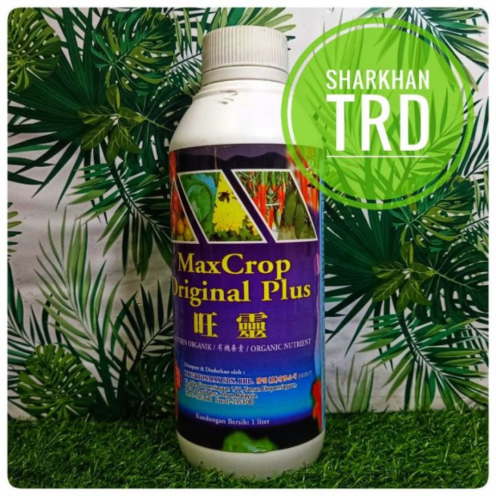 Botol 1 Liter MAXCROP ORIGINAL PLUS Brightonmax Nutrien Organik Baja ...