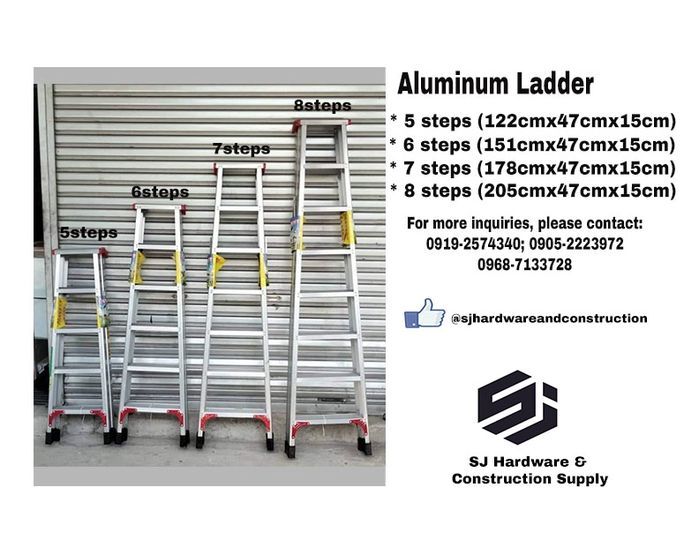 ALUMINUM LADDER 6 STEPS | Lazada PH