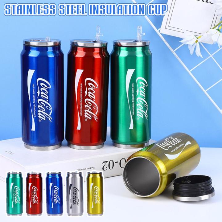 Coke Thermos Cup Tumbler Thermal Flasks Coca-Cola Stainless Bottle Cup ...