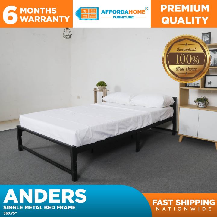 ANDERS METAL BED FRAME - Affordahome Furniture | Lazada PH
