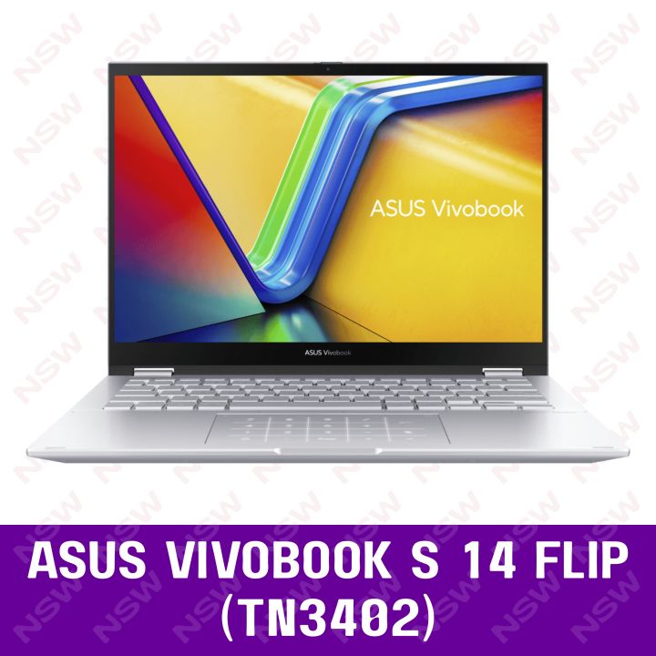 ASUS Vivobook S 14 Flip (TN3402) - Cool Silver (TN3402Y-ALZ309WSM ...