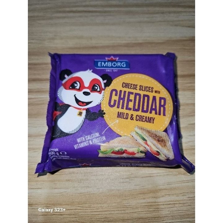 Emborg Cheddar Cheese Slices 200g | Lazada PH