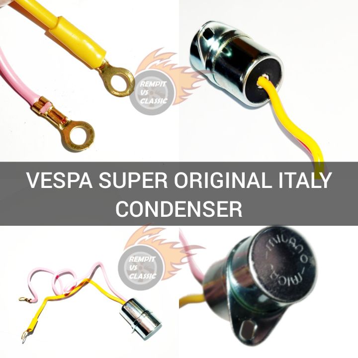 VESPA SUPER ORIGINAL ITALY CONDENSER | Lazada