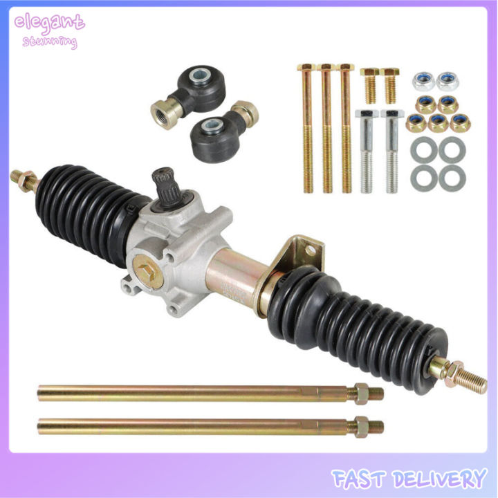 elegantstunning 1823902 Steering Rack Pinion Gear Box Assembly ...