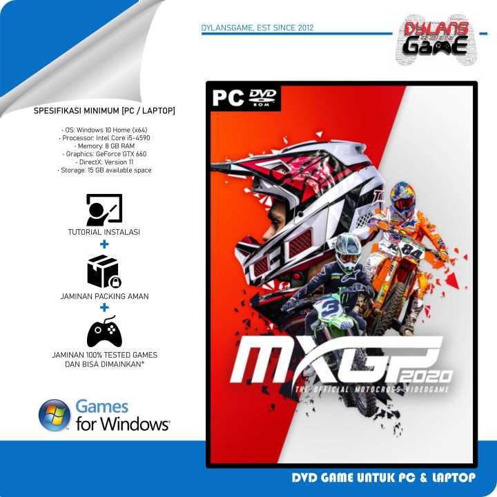 Mxgp 2020 Pc Kaset Game Pc Game Laptop Lazada Indonesia