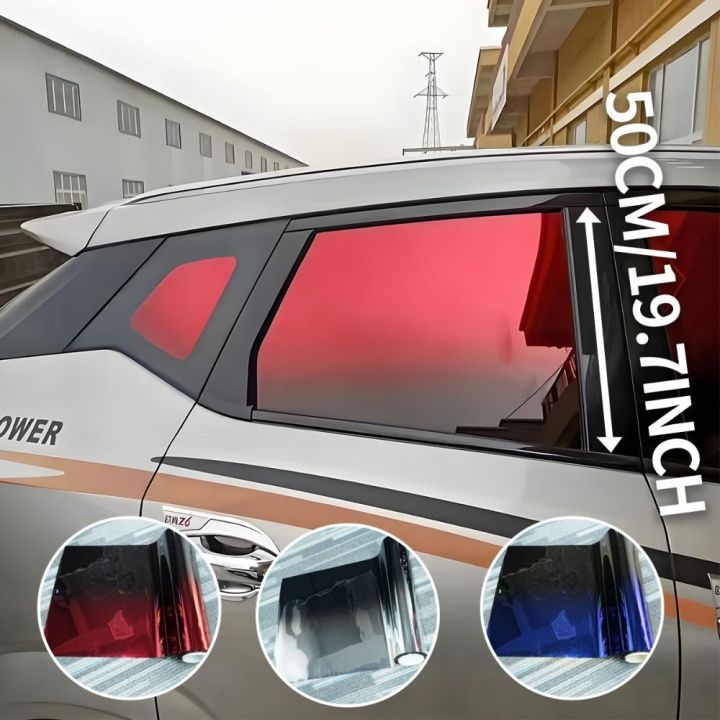 NEXASHOP 2/3M Gradient Car Film Heat Insulation UV Protected Window ...