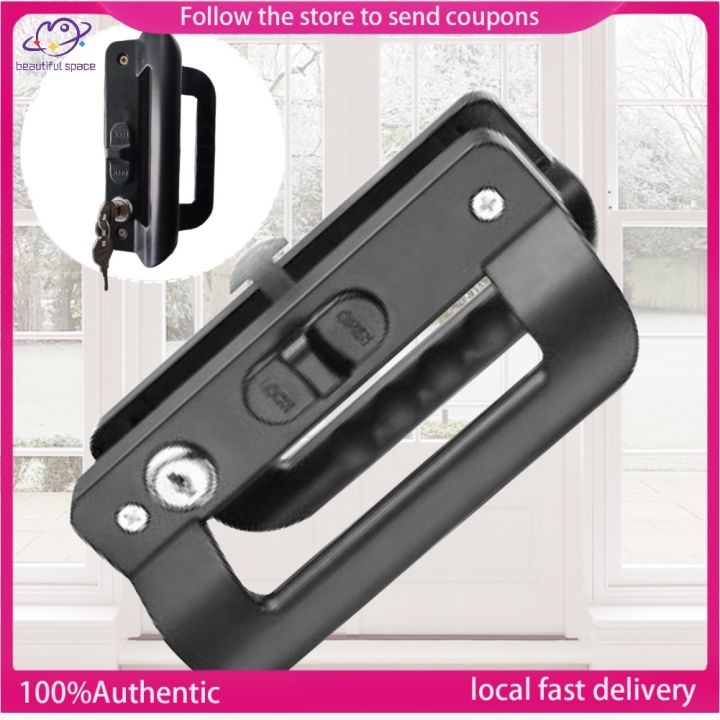 798/900series Sliding door lock with handle aluminum frame door ...