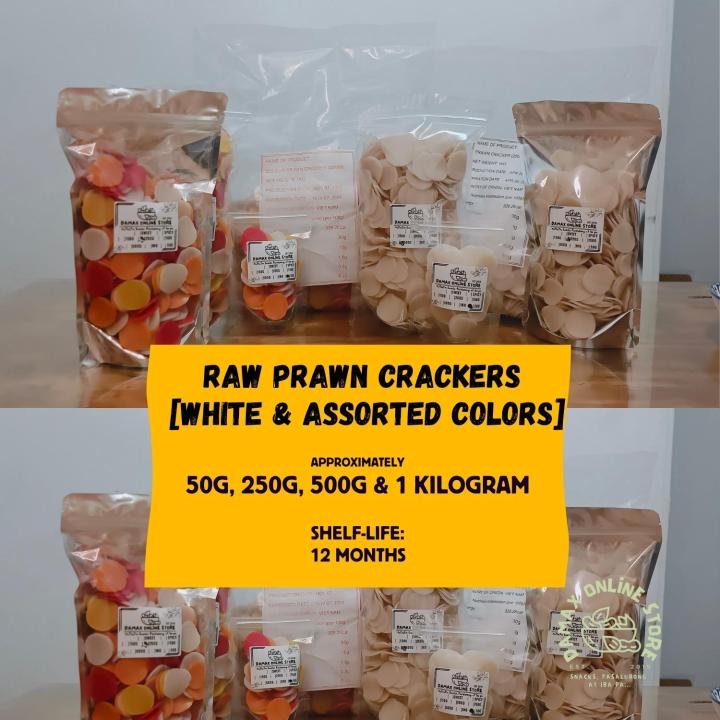 Raw Prawn Cracker (CHICHARAP) Kutkutin Snacks | Lazada PH
