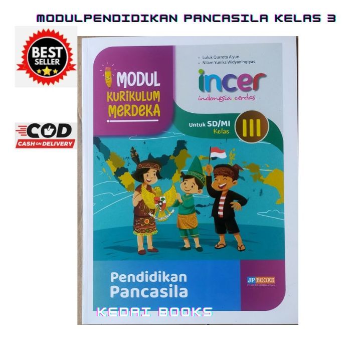Modul Incer Kelas 3 Pendidikan Pancasila kurikulum Merdeka | Lazada ...