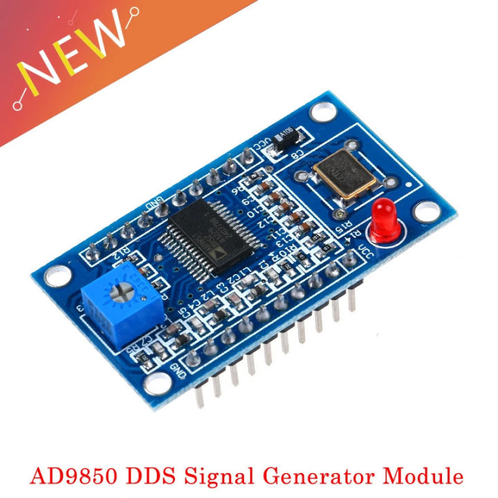 New AD9850 DDS Signal Generator Module 0-40MHz 2 Sine Wave and 2 Square ...