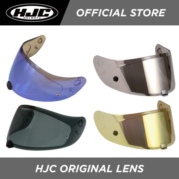 HJC Helmets Face Shield Lens for C70 IS-17 Dark Smoke Blue Gold Silver ...