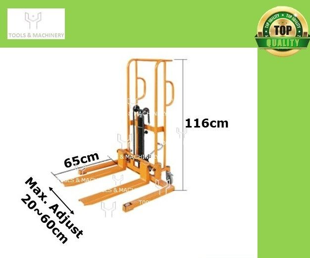 TH Hydraulic Manual Lifting Trolley Stacker 400kg | Lazada