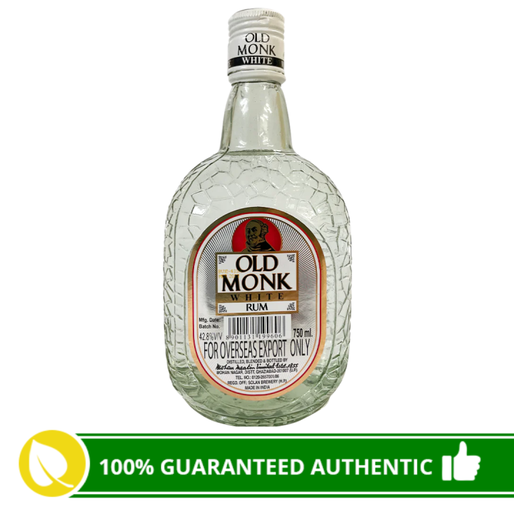 Old Monk White Rum 750mL | Lazada PH
