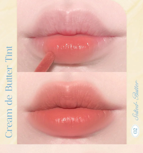 Son Kem Lì Dasique Cream De Butter Tint Màu 02 Salted Butter Màu San Hô ...