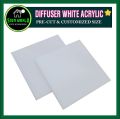 Customized Size White Diffuser Acrylic Sheet Pre Cut & Sheets Plastic ...