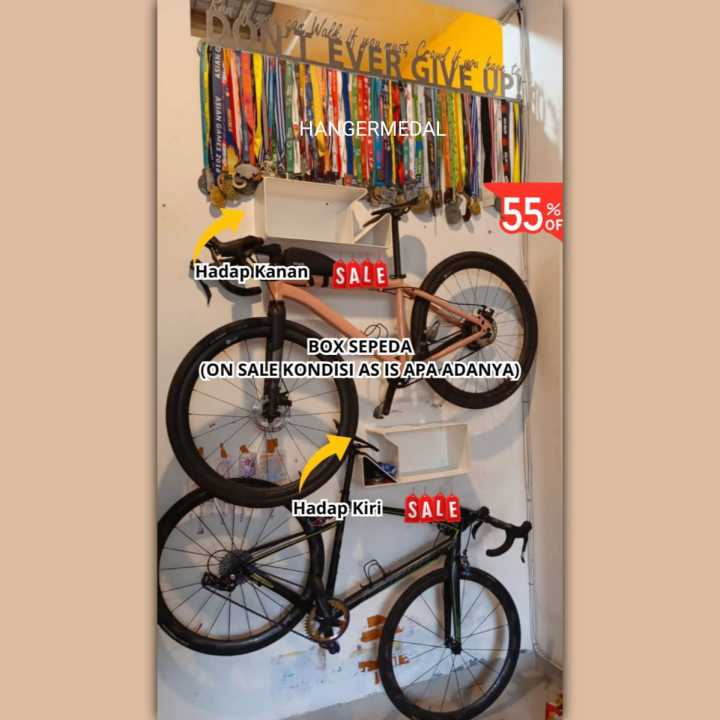 Rak Sepeda Hanger gantungan box Penyimpanan Rack | Lazada Indonesia