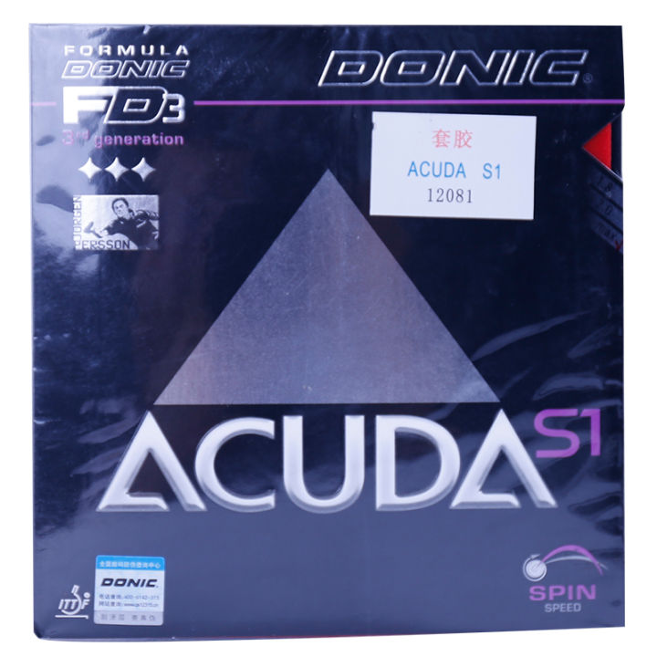 DONIC Acuda S1 S2 S3 Formula Highspin Maxaximum ARC Pimple In Table Tennis Rubber Sheet | Lazada