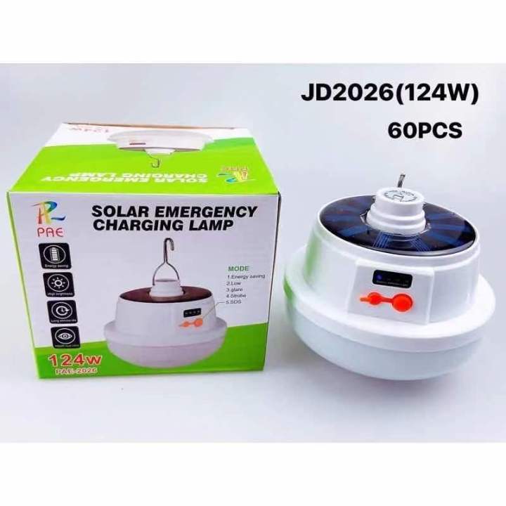หลอดไฟ LED JD-2026 หลอดไฟโซล่าเซล ขนาดใหญ่พิเศษ!! หลอดไฟแบบชาร์จไฟบ้าน ...