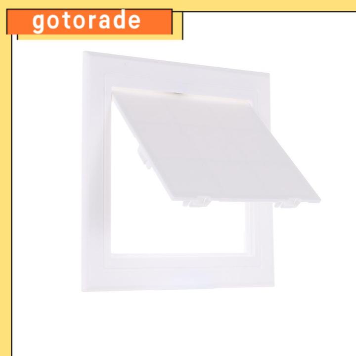 GOTORADE White Access Panel Door Plastic Removable Opening Flap Cover ...